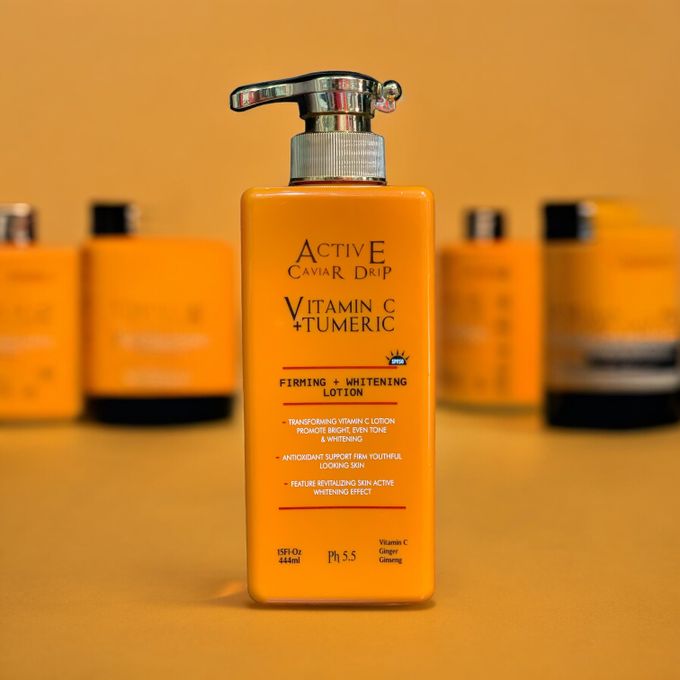 ActivE Caviar Drip Vitamin C + Tumeric firming + whitening lotion ...