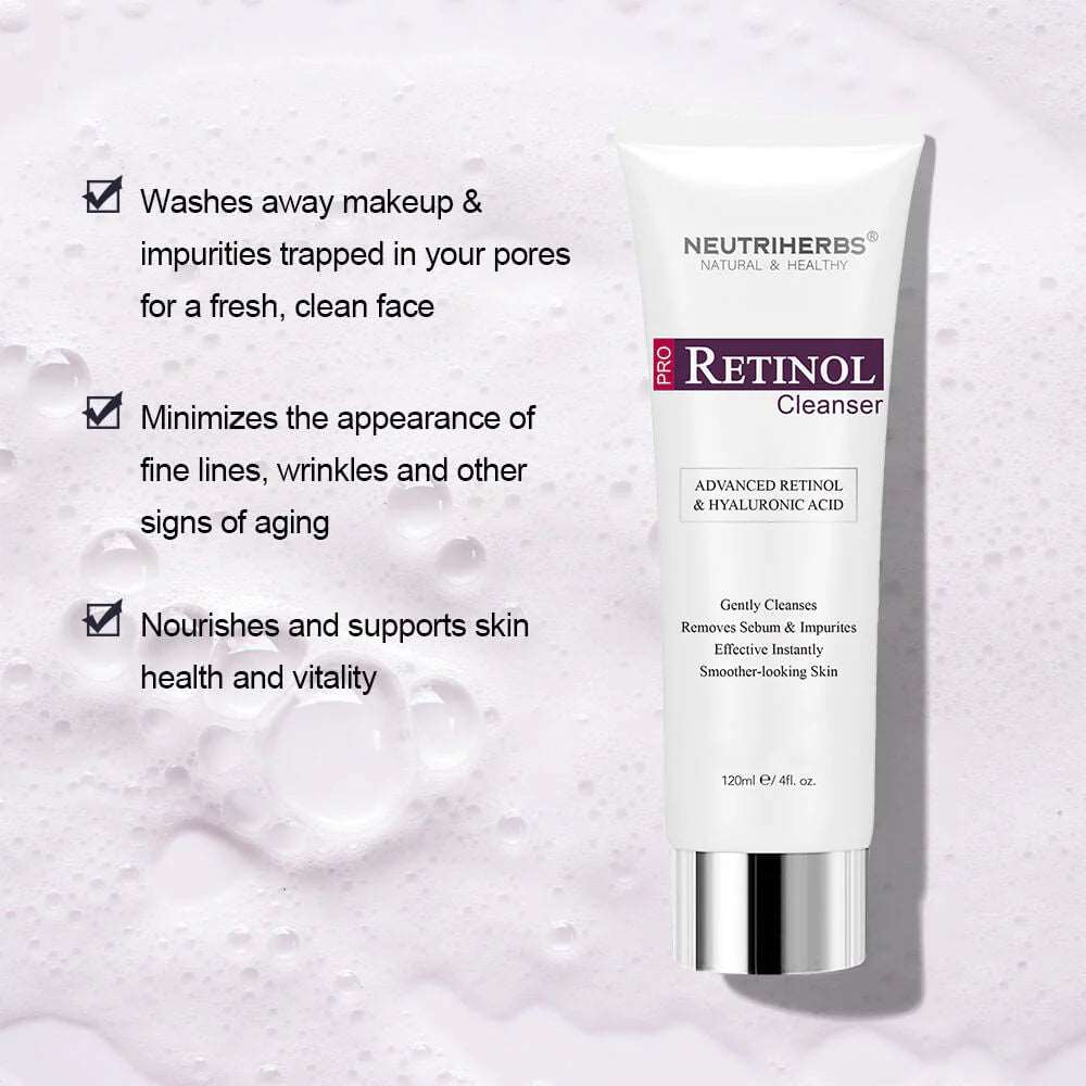 Neutriherbs Retinol Cleanser for Radiant Skin – elizkofbeauty